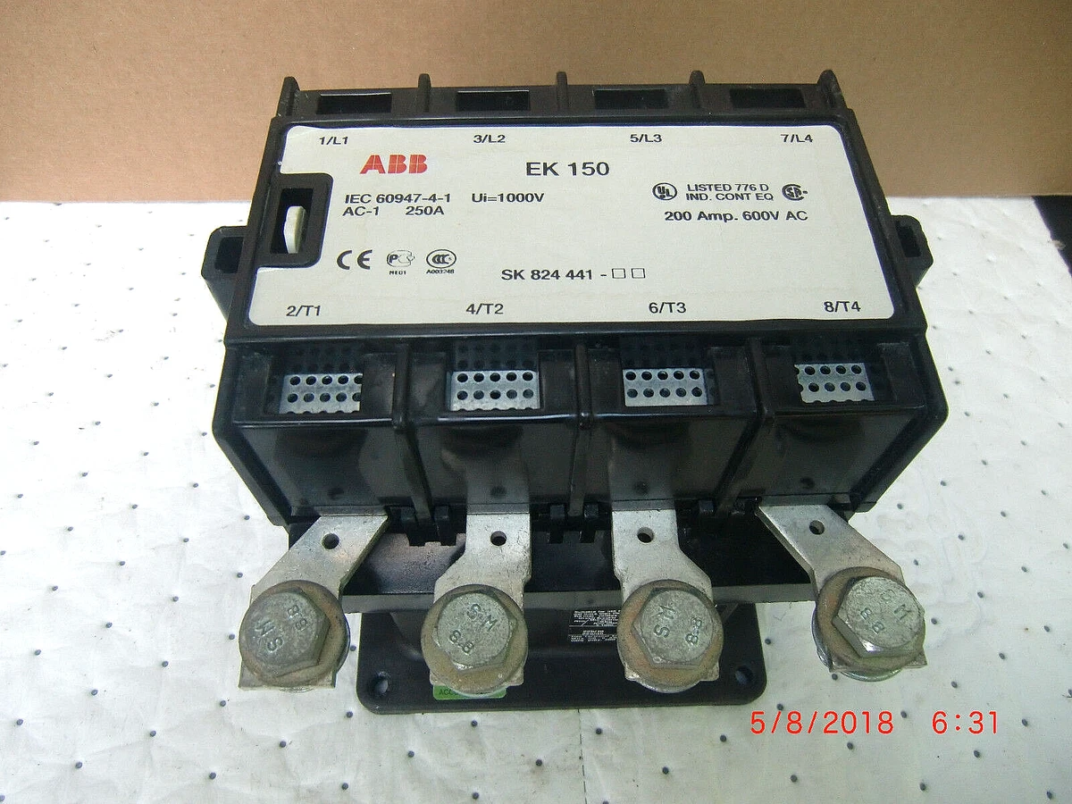 Abb 4 Pole Lighting Contactor | Shelly Lighting