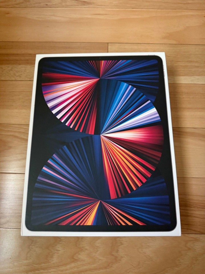 Apple iPad Pro 5th Gen 128GB, Wi-Fi + 5G (Unlocked), 12.9 in - Space ...