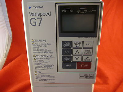 Yaskawa G7 Drive CIMR-G7A43P7 General-Purpose Inverter 3PH/460V/5HP | eBay