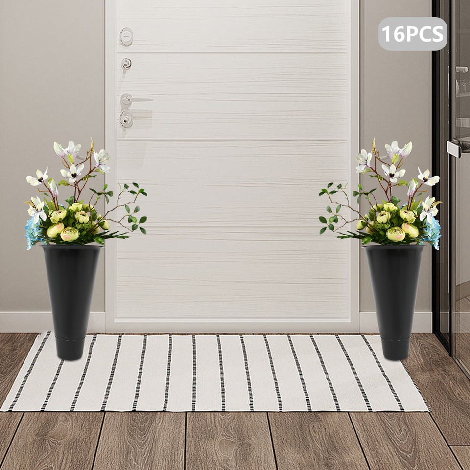 16 Pcs Flower Buckets, Garden Flower Buckets For Homes, Gardens ...