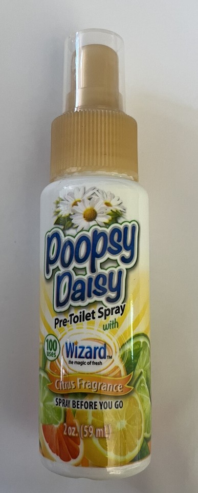 Huge Lot of 12 Poopsy Daisy Pre-Poo Spray By Wizard 2oz each ~ Citrus ...