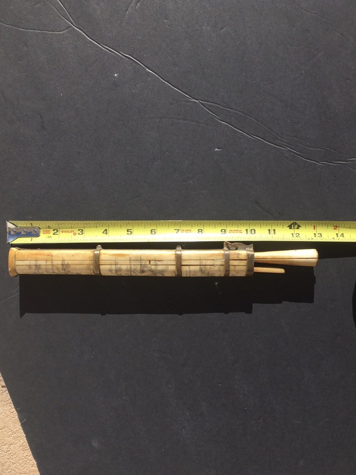 Antique Chinese Trousse Eating Utensil Set. With Ultra-Rare Erotic ...