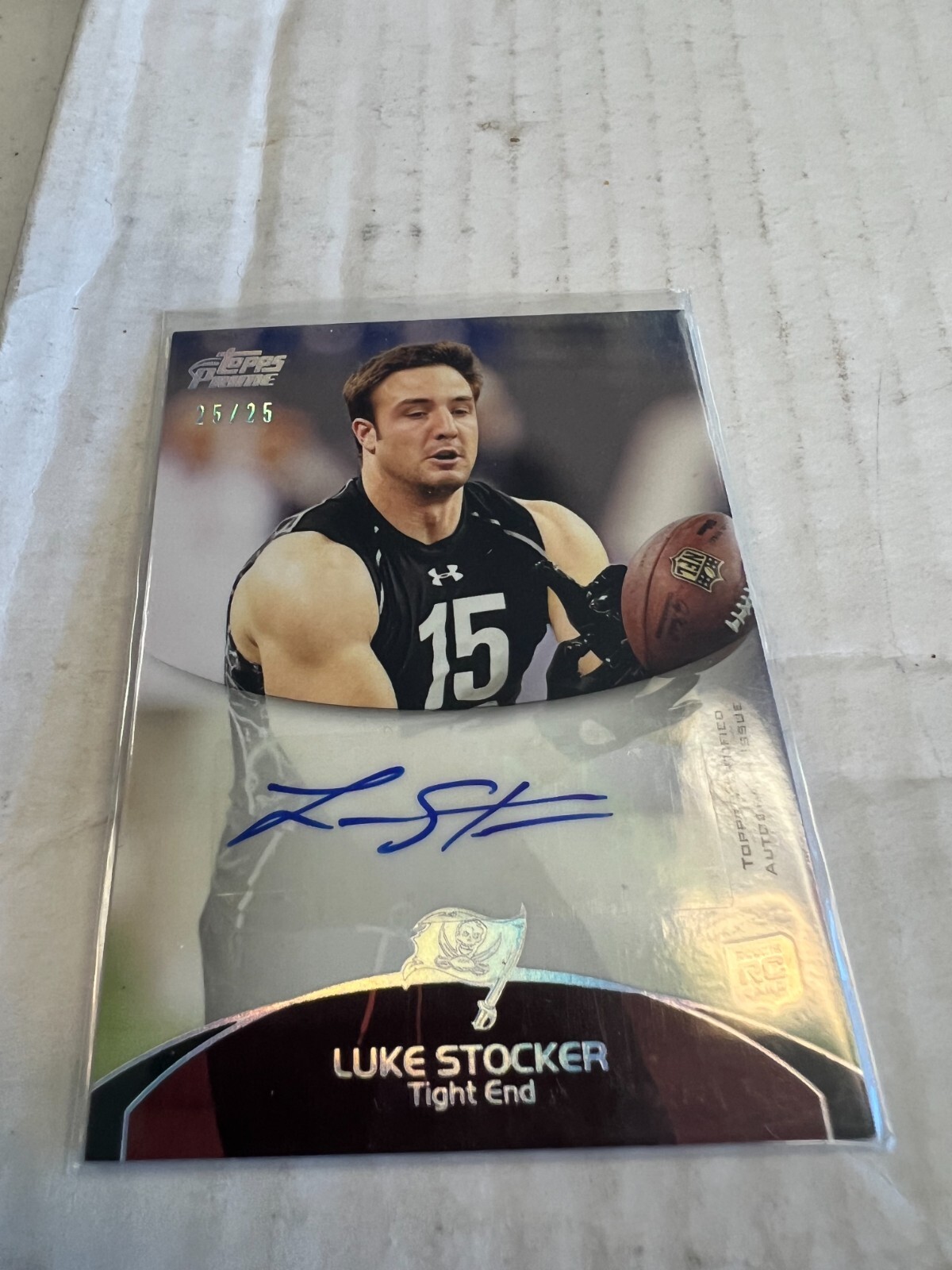 Luke Stocker 2011 Topps Prime Rookie Auto #161 #25/25 | eBay