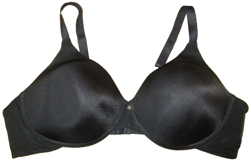 Breezies Midnight Black Molded No Wire Padded Bra Full Coverage Size ...