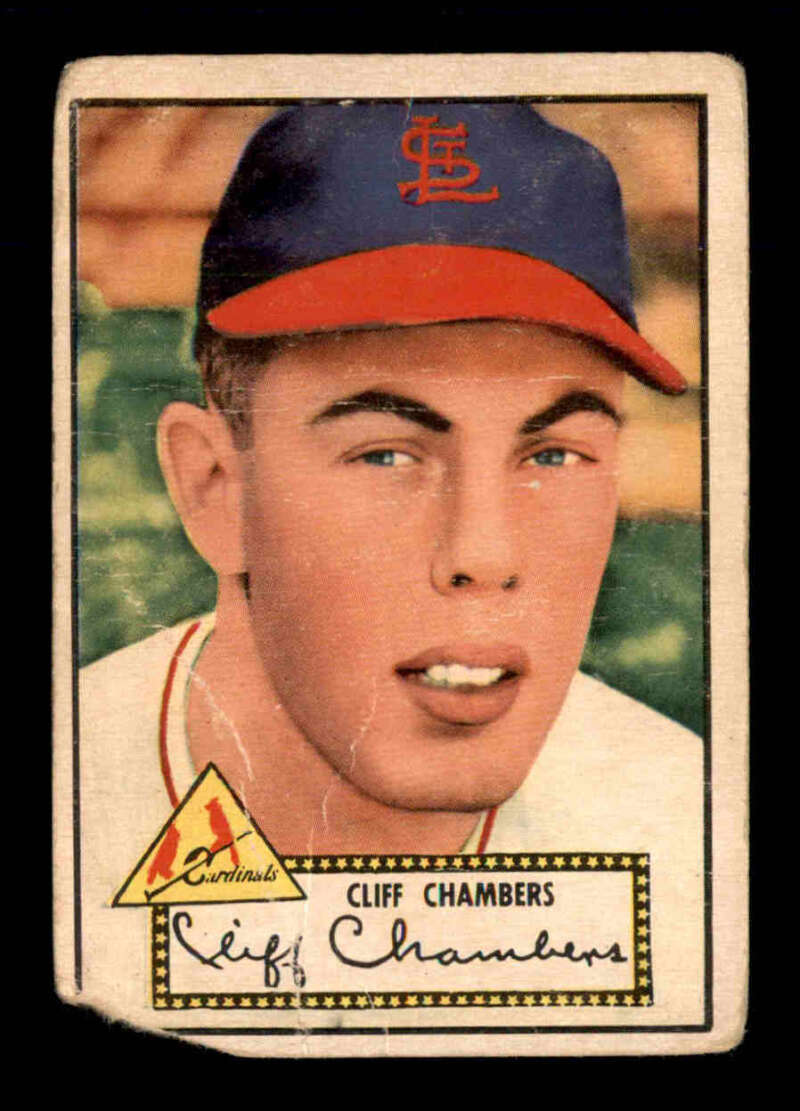1952 Topps - Red Back #68 Cliff Chambers for sale online | eBay