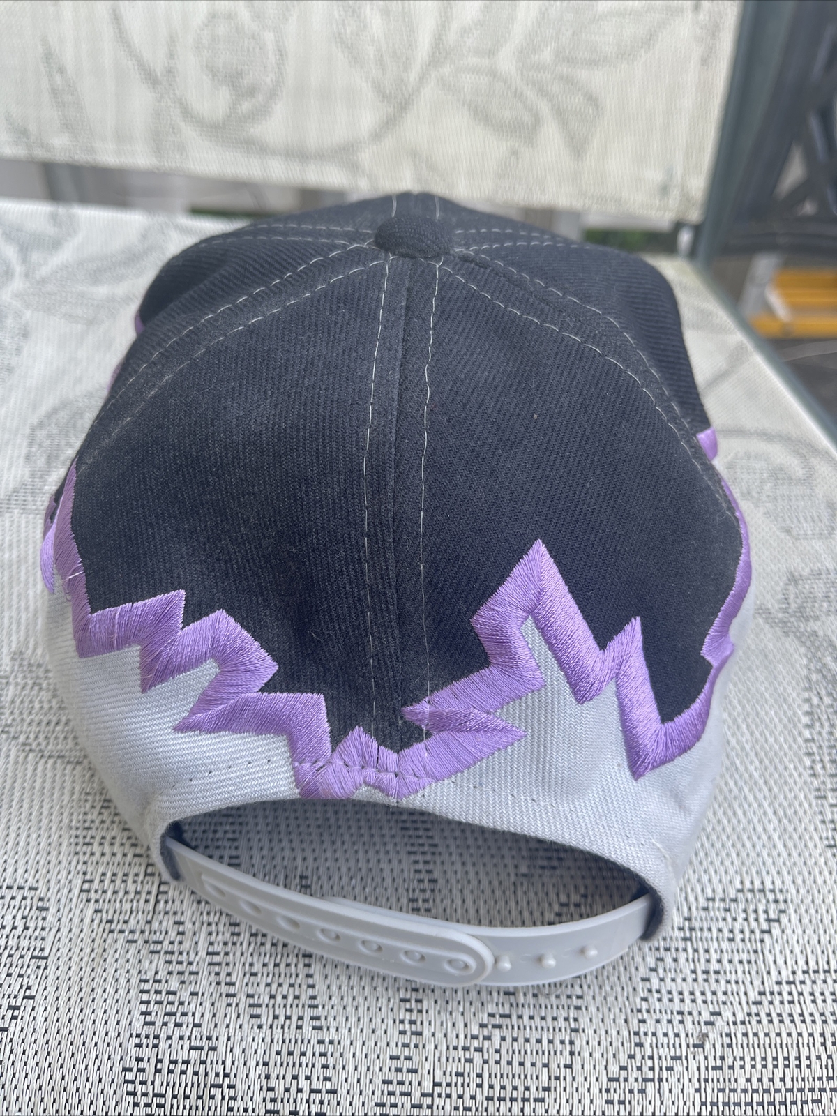 Rare Vintage 1990s Harley Davidson Purple Jagged Edge… - Gem