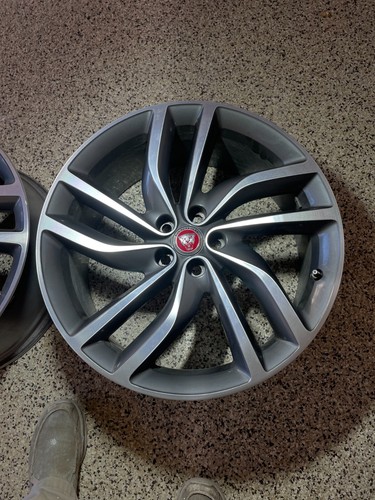 GENUINE JAGUAR XF LABYRINTH GREY / CUT 20" INCH ALLOY WHEELS | eBay