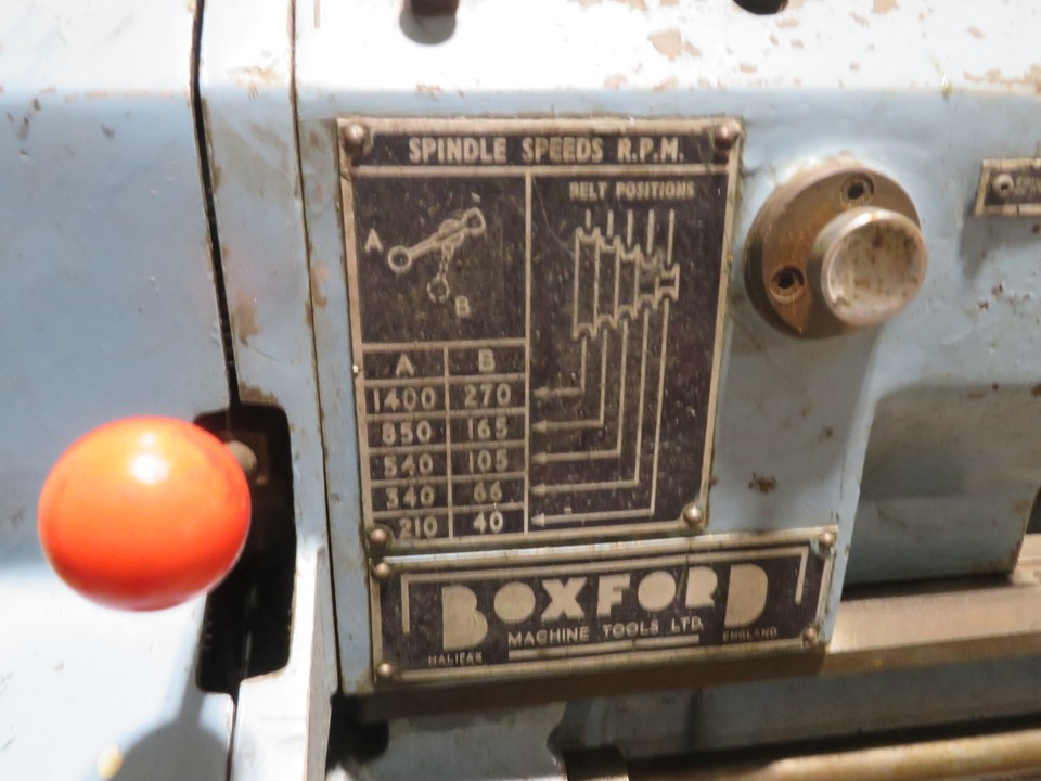 Boxford Model B Metalworking Lathe 3 Phase | eBay UK