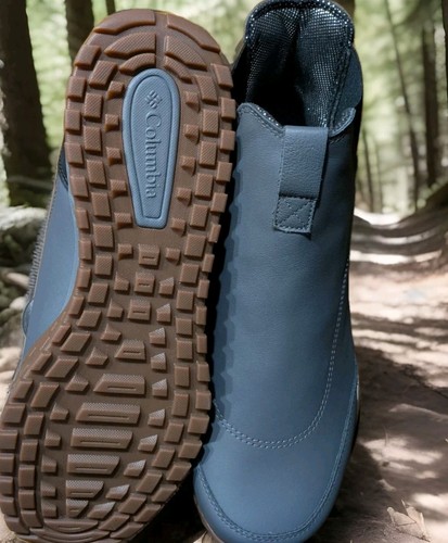 Mens Columbia Fairbanks Rover Chelsea OMNI HEAT Leather Waterproof Boot ...