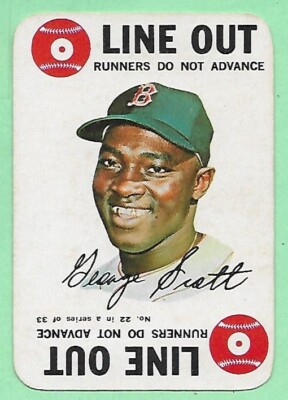 1968 Topps Game Card #22 George Scott Boston Red Sox EX-NM | eBay