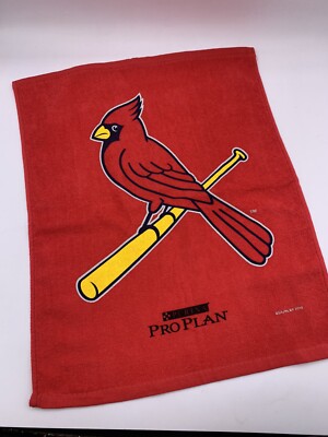 Pro Plan Towel St. Louis Cardinals Purina BDA/MLBP 2019 Golf/Hand Towel ...
