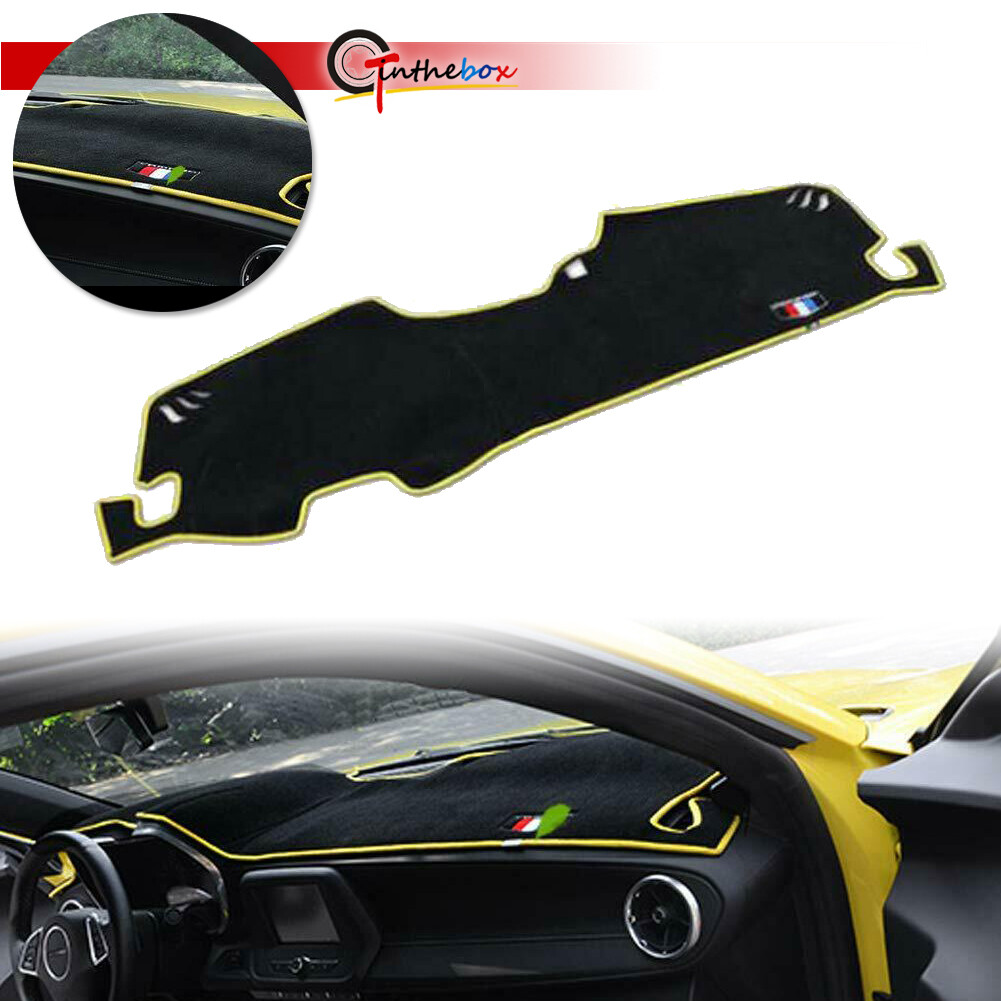 Dashboard Cover Fit For 2016 2017 Chevy Camaro Dash Cover Mat Dashmat ...