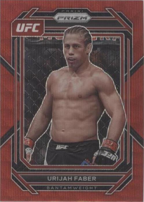 2023 Panini Prizm UFC - Urijah Faber #146 Ruby Wave Prizm for sale ...