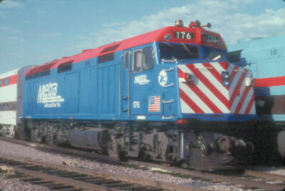 METRA 176 F-40PH --- Original Slide T2-3 | eBay
