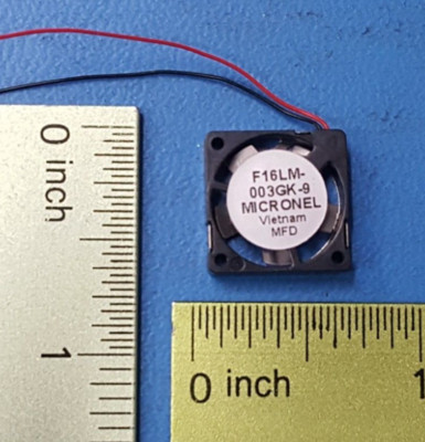 FLAT FAN , F16LM-0036K-9 , MICRONEL , 3VDC , 16X16X4 mm | eBay