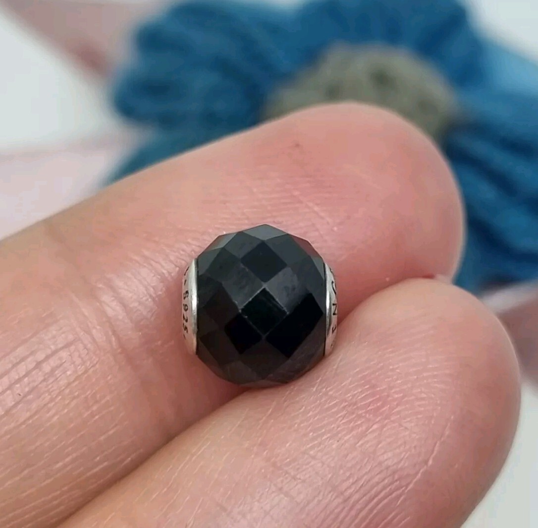 Genuine Pandora Essence Pure Black STRENGTH Charm 💕 … - Gem