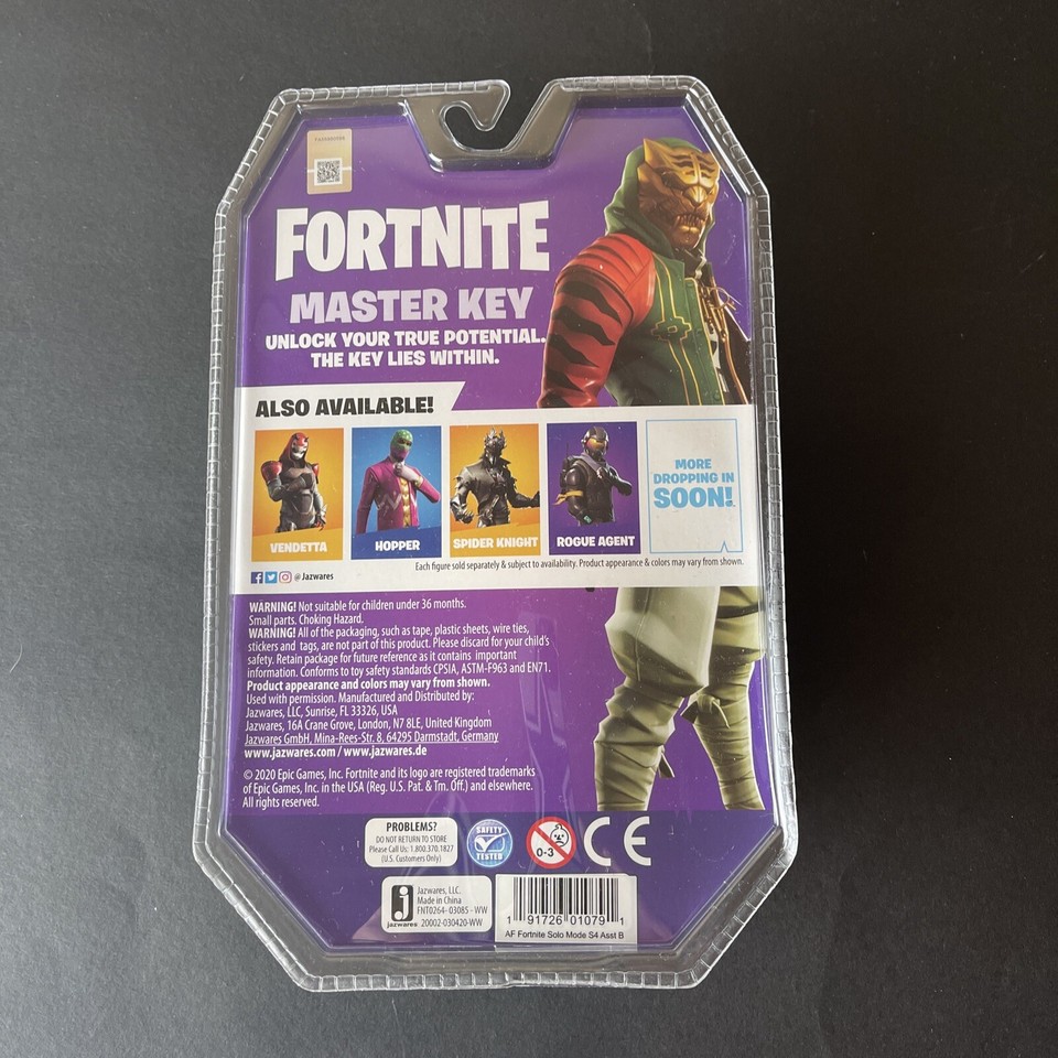 Fortnite Master Key Solo Mode Core Figure Pack Kid Toy Gift | eBay