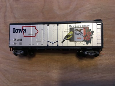 Micro-Trains 21380 N-Scale Iowa State Boxcar 1846 | eBay
