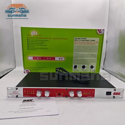 BBE 882i Sonic Maximizer Rackmount Unit 1U with Pair XLR Cables 110V~50 ...