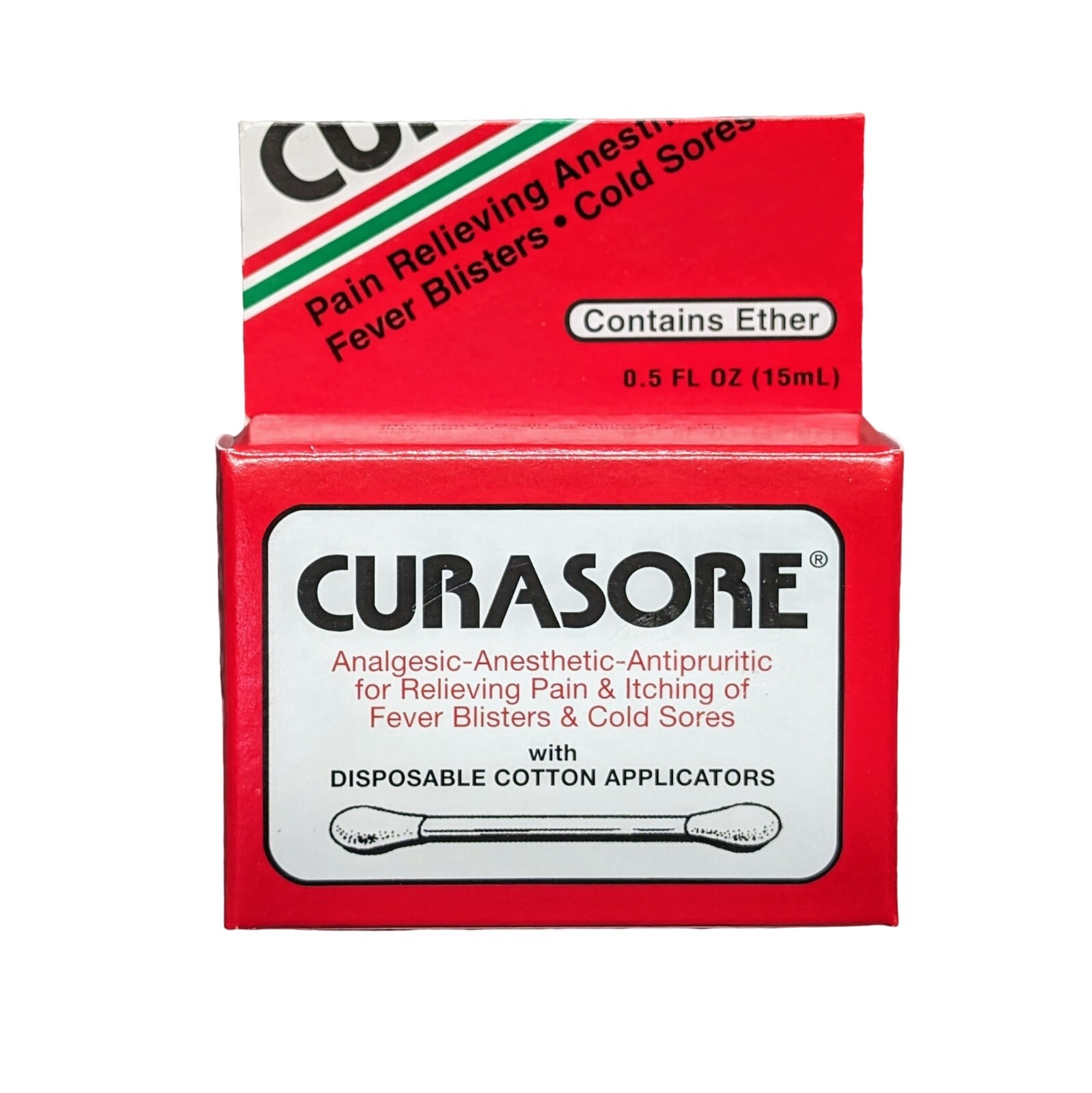 Curasore Pain Relieving Anesthetic for Fever Blisters & Cold Sores 0.5 ...