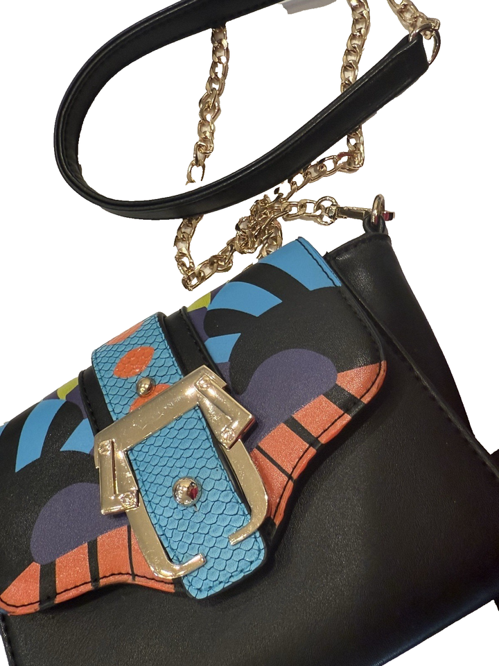 Madison West Purse Shoulder Bag Small Multi Color New | eBay