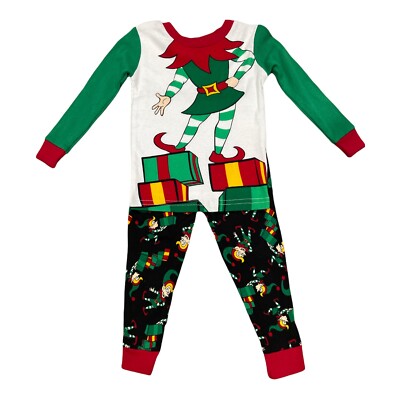 Christmas Elf Pajamas Pjs Infant Boy Girl Unisex Size 18M NEW | eBay