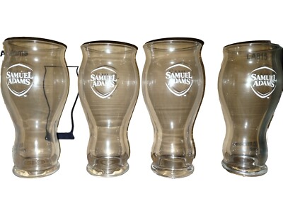 Rare Samuel Sam Adams Oktoberfest Beer Glass Pint Clear Glass 🍺👌Set Of ...