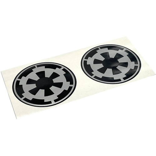 SW Tie Fighter Pilot Helmet Accurate Imperial Cog Sticker Decal 1 Pair ...