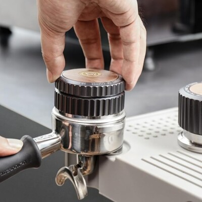 Coffee Distributor 58.5mm, zeroHero Adjustable Depth Coffee Leveler ...