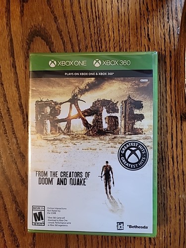 Rage Xbox One/Xbox 360 - BRAND NEW | eBay