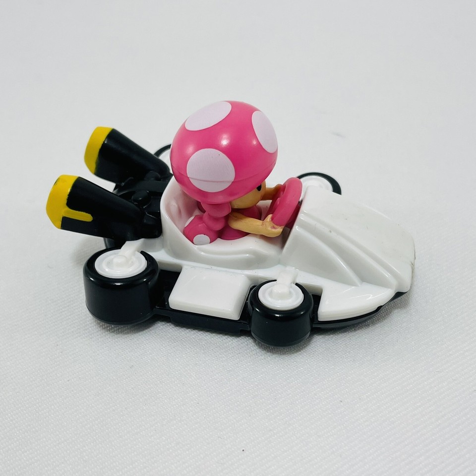 Nintendo McDonald Toad Toadette Mariokart Kart Toy Figure Race Car ...