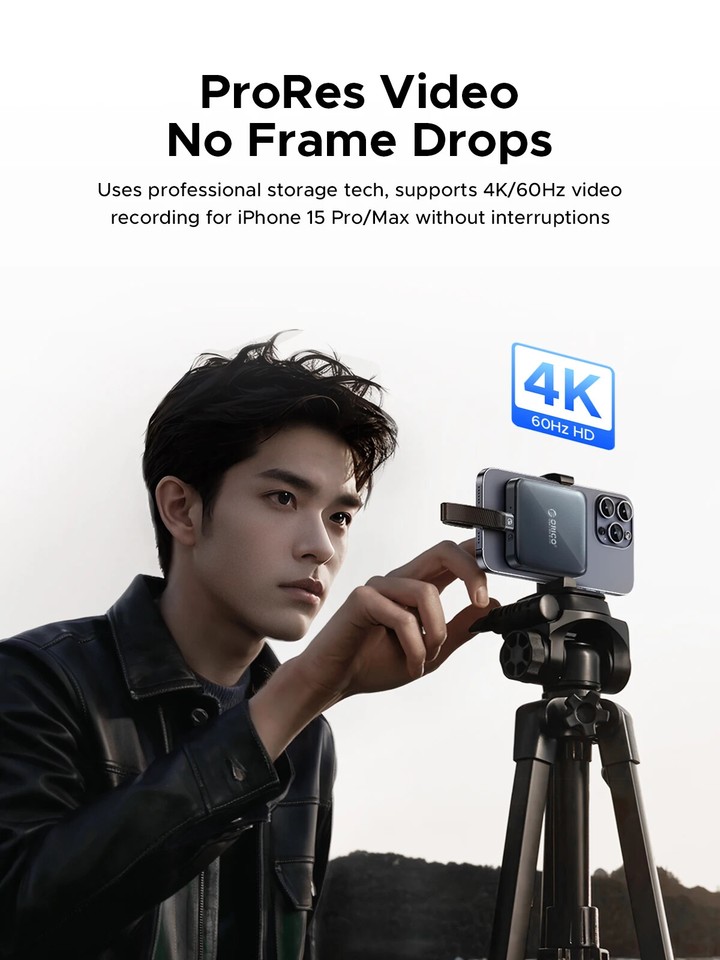 ORICO 2TB Magnetic External SSD 4K ProRes Portable Solid State Drive ...