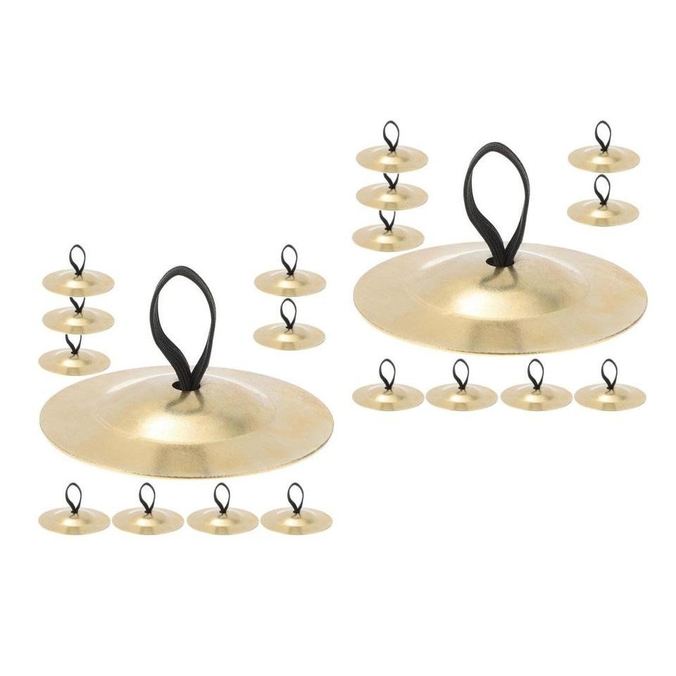 10 Pairs Small Finger Cymbals Kids Finger Cymbals Instrument Toys ...
