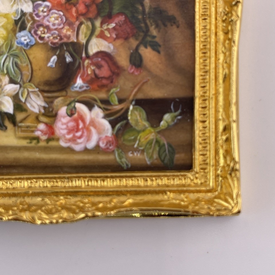 Dolls House Miniature Original Oil Painting By Christopher Whitford ...