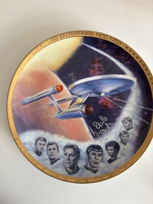 Ernst Star Trek Signed by Nichelle Nichols Commemorative Plate by ...