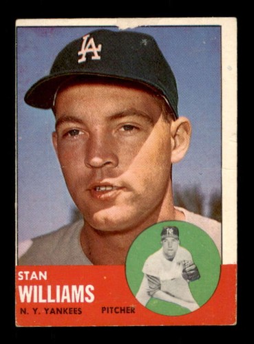 1963 Topps - #42 Stan Williams for sale online | eBay