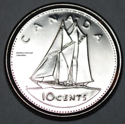 Canada 2002 P BU Nice UNC 10 cent Canadian Dime from mint roll | eBay