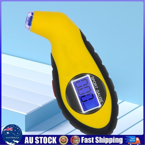 Tyre Air Pressure Gauge Meter LED Backlight Tire Barometer Tester ...