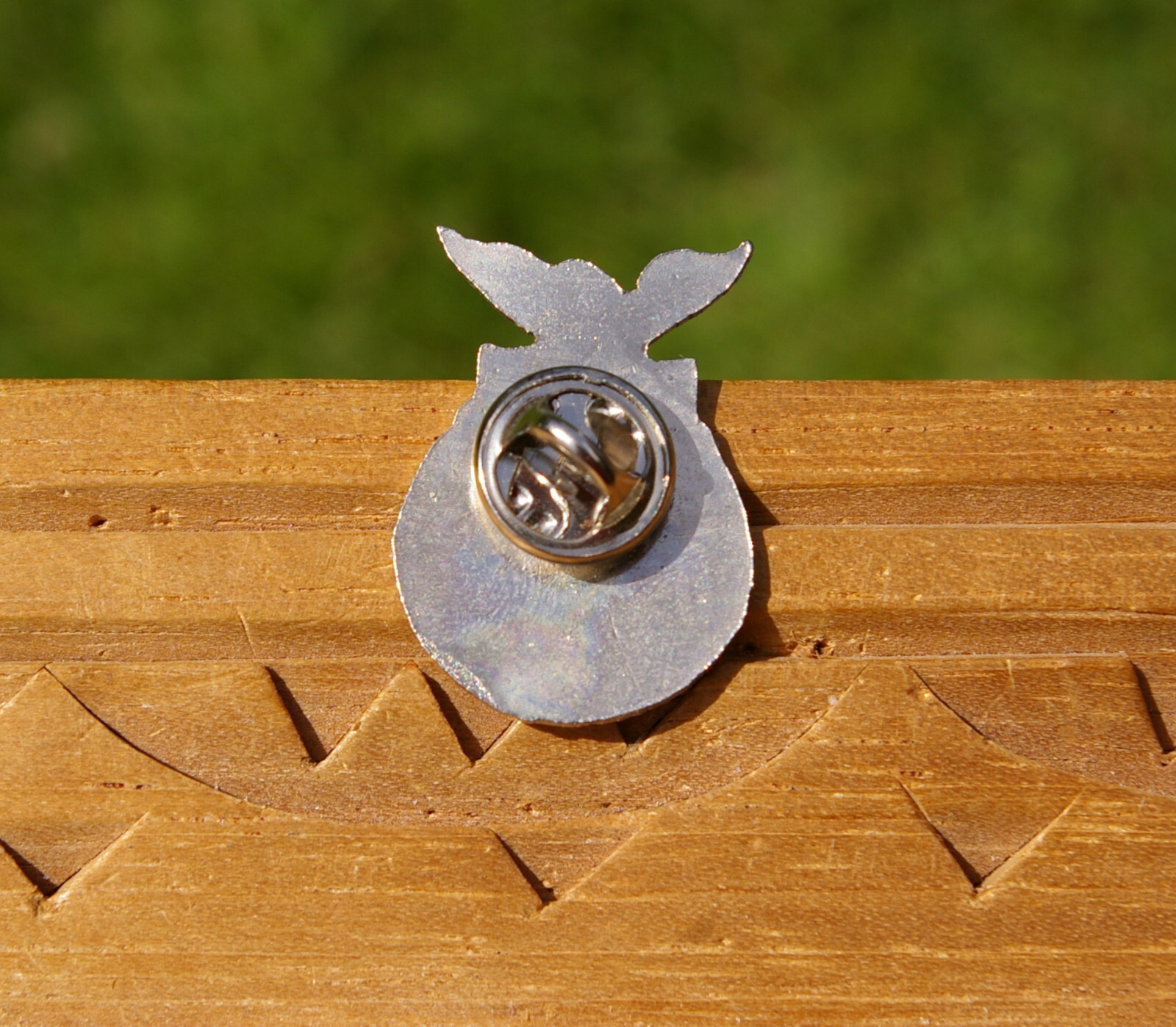 Lindbergh L 1927 1972 AD Astra 1 1/8" Silver Tone Metal Enamel Lapel ...