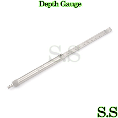 Depth Gauge 0mm to 100mm Surgical orthopedic Instrument | eBay