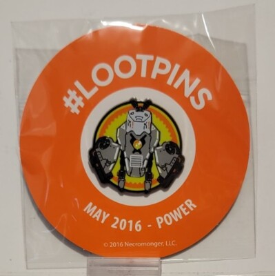 Battleborn AI Minion Collectible Loot Crate Enamel Pin May 2016 Power ...