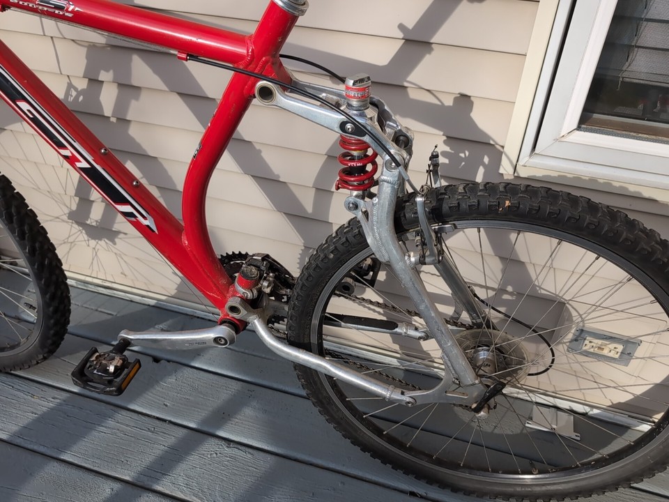 19" Vintage GT LTS 2000-DS Mountain Bike Aluminum Bomber XT | eBay
