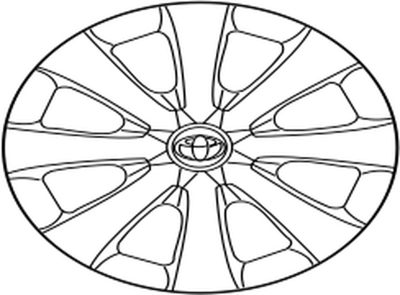 42602-12720 Toyota Cap, wheel 4260212720, New Genuine OEM Part | eBay