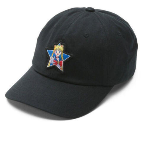 Vans x Sailor Moon Black Curved Bill Jocket Strapback Hat Cap for sale ...