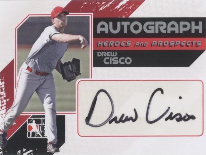 2011 In the Game Heroes and Prospects - Autographs Drew Cisco #A-DC ...