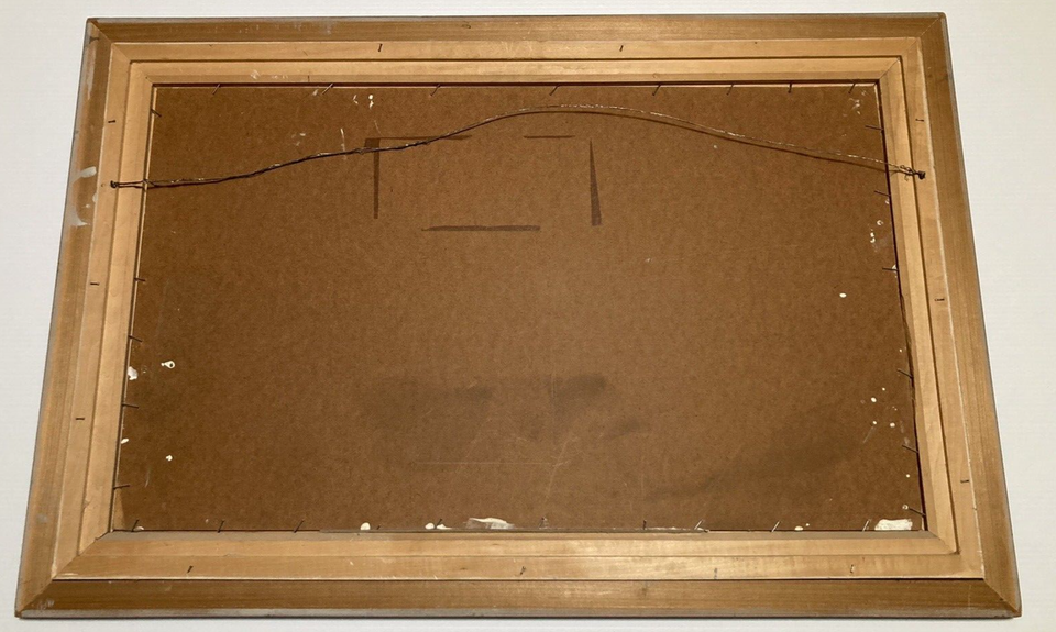 HELEN HYMAN CINCINNATI OHIO RIVER MOUNT ADAMS VINTAGE ANTIQUE OIL ...