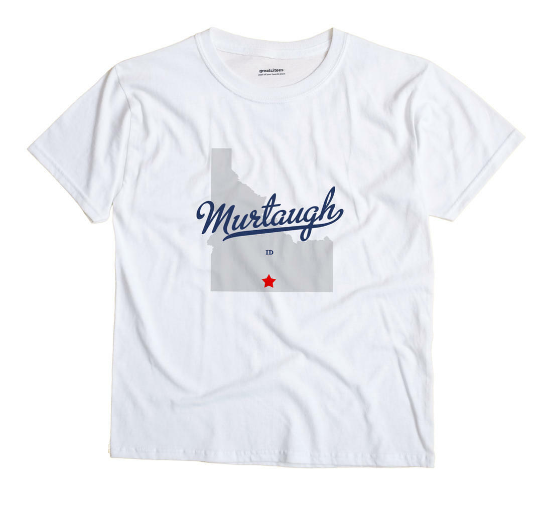 Murtaugh Idaho ID T-Shirt MAP | eBay