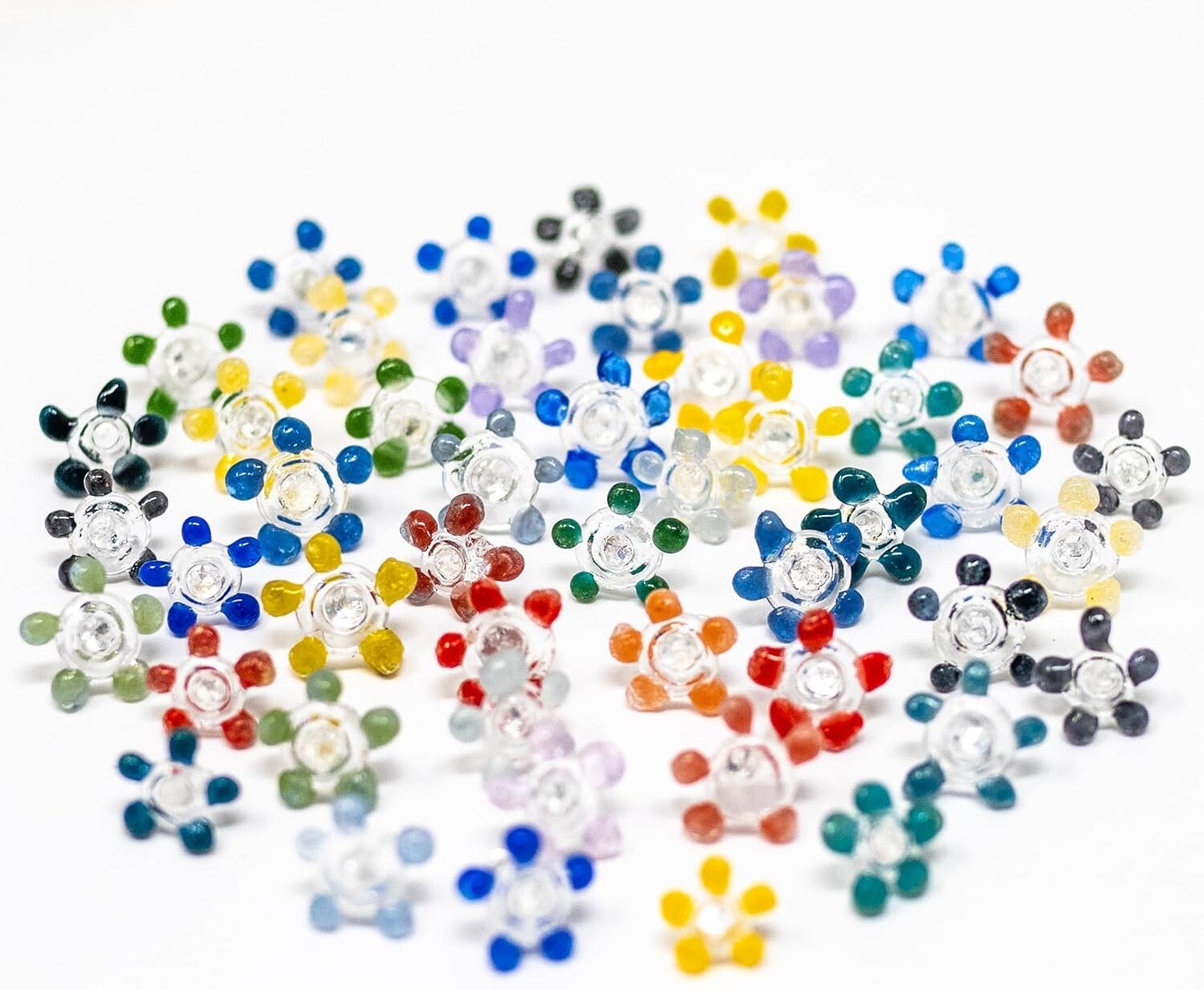 500 Pack Glass Daisy Pipe Filter Screens | 6mm - 9mm | Reusable & Heat ...