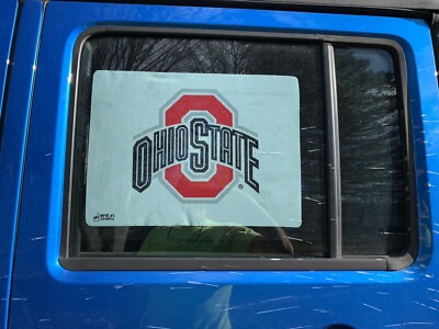 WINDOW Blind Cling For Car/ Truck ~ See Thru Back ~ Ohio State ...