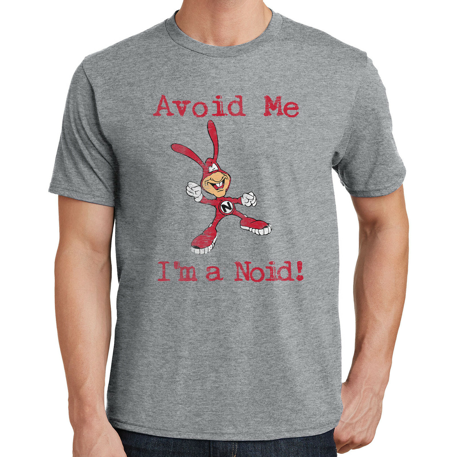 Avoid Me I'm A Noid T-Shirt Dominos The Noid 3418 | eBay